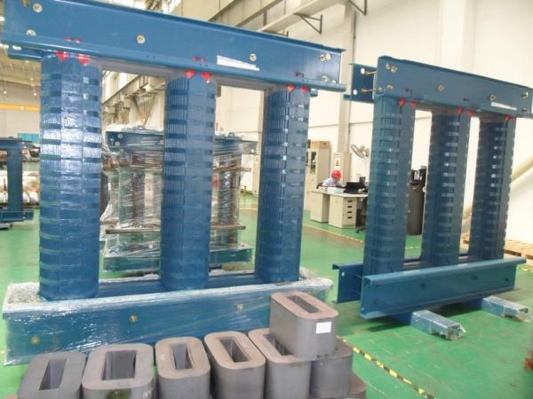 Trasformatore a nucleo impilato da 2500 kVA con lamiera di acciaio al silicio rettangolare