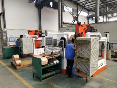 China DHR-4 Model Pay-off Rack for Winding Machine with Circular Coil Form and Enameled Wire Specification for sale