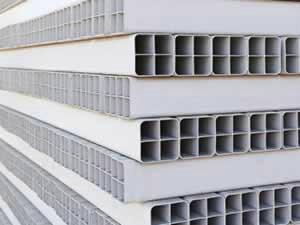 China Underground PVC Porous Pipe/pvc multi hole pipe Tube/electric casing pvc for sale