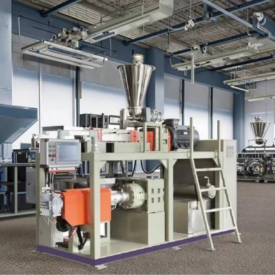 China 75kw Two Rotor Farrel Continuous Mixer For Mixing And Kneading Polymer Materials for sale