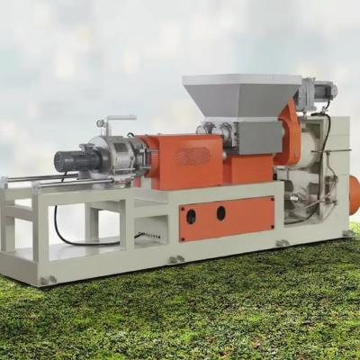 China One Screw Double Cone Extrusion Granulator 150-200kg/H Capacity 100mm Screw for sale