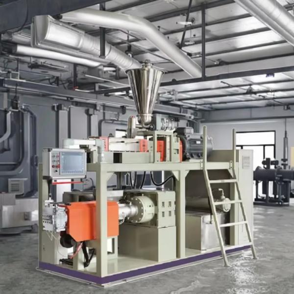 Quality Twin Rotor Continuous Rubber Farrel Mixer High Precision 50mm Pipe Diameter for sale