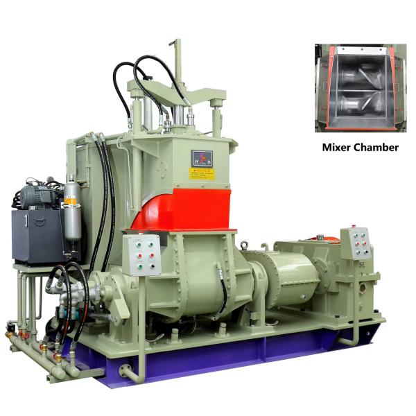 Quality Pressure Pattern Banbury Rubber Mixer Machine 150L 220KW Water Cooling for sale