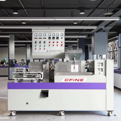 China Industrial Atmosphere Protection Granulator Machine 7.5kw With 45mm Screw Diameter for sale