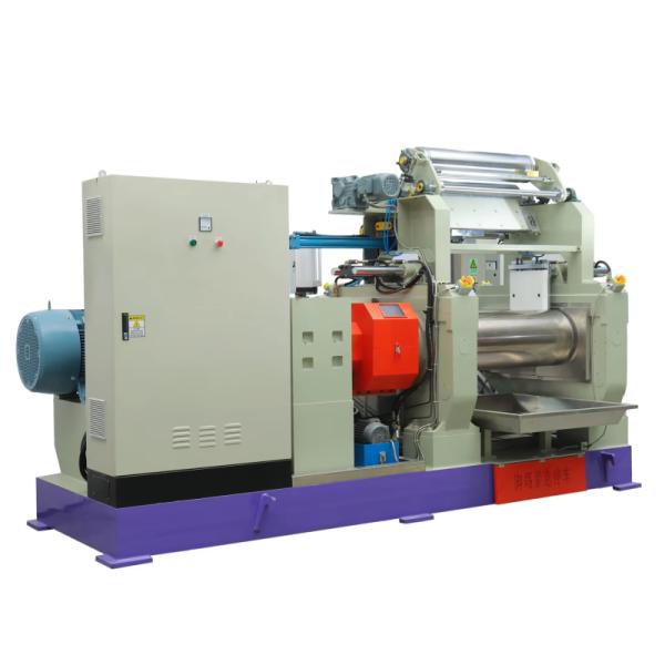 Quality Two Parallel Roller Open Mixing Mill 55kw 16 Inches For Plastic Materials for sale