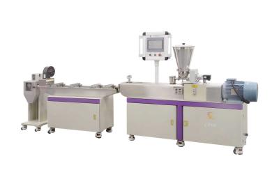 China Custom Screw Diameter 20mm Twin Screw Granulator Machine for sale