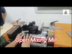 Dual Inverter Open Type Rubber Mixing Mill 6 Inch With Double Rollers