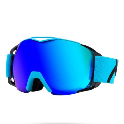 China TPU Frame Magnetic Ski Goggles With Colorful Interchange Lens Outdoor for sale