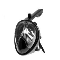 China Silicone 180 Degree Full Face Goggles With Snorkel Diving Using for sale