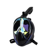 China Silicone 180 Degree Full Face Goggles With Snorkel Diving Using for sale