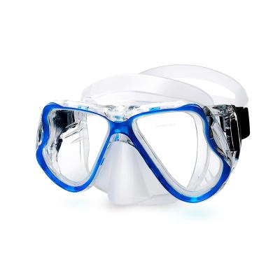 Chine Les pleines anti lunettes de plongée sèches de natation de brouillard ont adapté le logo aux besoins du client disponible à vendre
