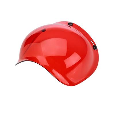 China Lente vermelha Harley Moto Helmet Compatible da viseira da bolha da viseira do capacete da motocicleta à venda