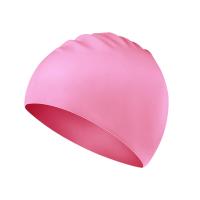 China Customized Hypoallergenic Silicone Waterproof Swim Cap for sale