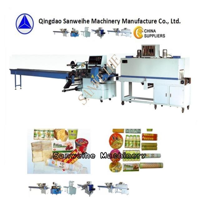 SWC-590 Swd-2000 Manual/Magzine/Books Automatic Shrink Packing Machine