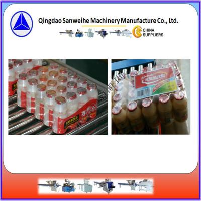 China SWSF 800 Shrink Wrap Packing Machine Collective Bottles Auto Shrink Wrapping Machine for sale