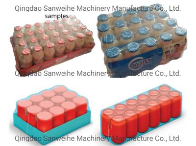China SWSF 800 Shrink Wrap Packing Machine Collective Bottles Auto Shrink Wrapping Machine for sale