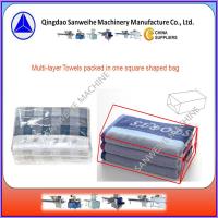 China CPP Automatic Flow Wrap Packing Machine Stacked Towels Multi Layer Drink Packing for sale