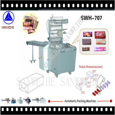 China 1.1kw Sealing Packaging Machinery Silver Grey Multi Pack Biscuit Packing Machine for sale