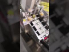 Máquina de filme retrátil Pof com vedação de 3 lados Máquina de embalar garrafas pet de leite