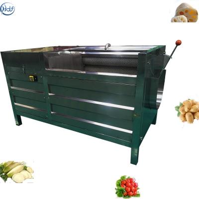 Cina Lavaggio della patata del taro dell'igname della lavatrice dell'ortaggio a radici di grande capacità 2000KG/H e sbucciatrice in vendita