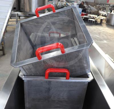 China Kleine Capaciteits Handfrieten die Machine Elektrische het Verwarmen 9kw Macht braden Te koop