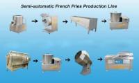 China Small Scale Semi Automatic Potato Chips Making Machine High Performance for sale