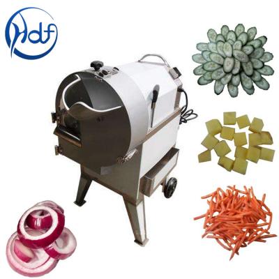 China Carrot Potato Dicing Commercial Vegetable Cutter 300 - 1000kg/H Capacity for sale