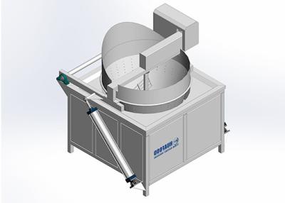 China 304 roestvrij staal620kg Industriële Frituurpan Te koop