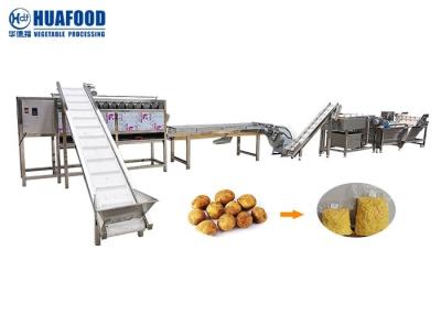 Cina Lavaggio industriale della patata 500KG/H e sbucciatrice che affettano facendo le macchine in vendita