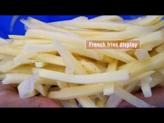 Máquina de fritar base de batatas semiautomática