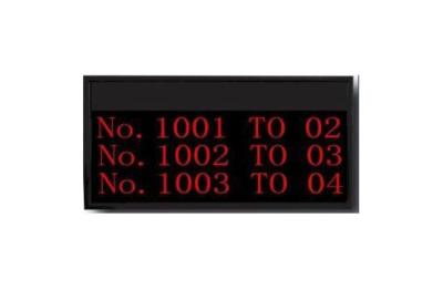China Queue LED display for sale