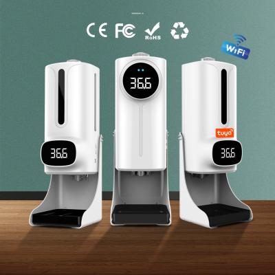 中国 Wall Mount Auto Detect Temperature Thermometer k9 pro thermometer k9 pro plus wholesale soap dispenser 販売のため