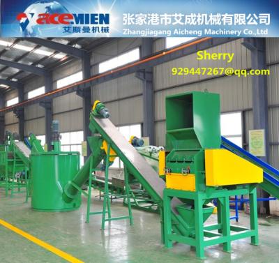 China Top quality plastic film pet hdpe bottle barrel crate container washing line recycling machine for sale
