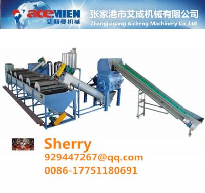 China WastePET bottle washing machine plastic washing machine PET bootle recycle machine plastic bottle washing line for sale