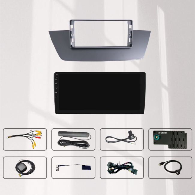 Android Car Stereo Radio Fascia DVD Player Panel Frame for BMW X1 2010 ...