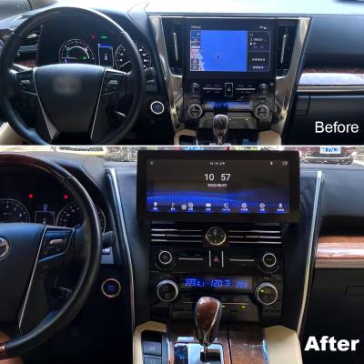China 12.3 Inch Multimedia Car Stereo Head Unit PX6 Android10 For Toyota Alphard 2015-2021 for sale