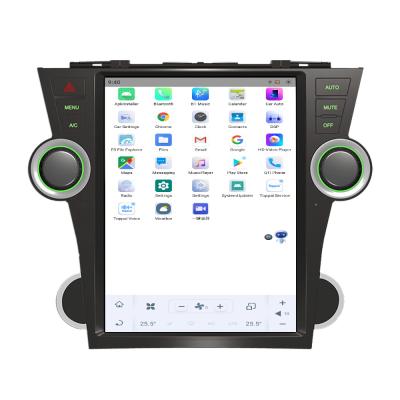 Cina L'unità a 12 pollici Tesla della testa di Android dell'automobile di Qualcomm disegna Android11 per l'abitante degli altipiani scozzesi 2009-2013 di Toyota in vendita