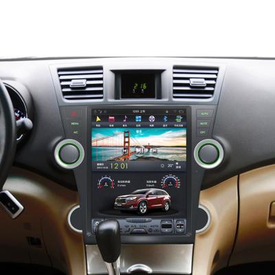 Cina L'unità a 12 pollici Tesla della testa di Android dell'automobile di Qualcomm disegna Android11 per l'abitante degli altipiani scozzesi 2009-2013 di Toyota in vendita