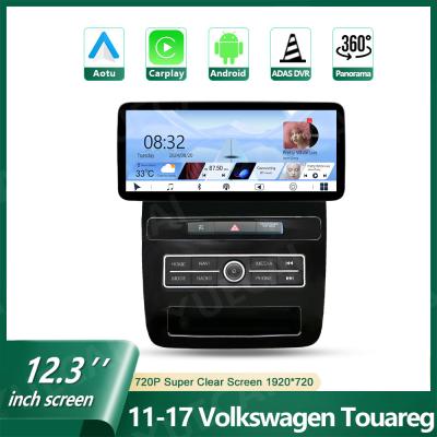 China 12.3Inch Android Car Stereo GPS Head Unit for Volkswagen Touareg 2011-2017 for sale