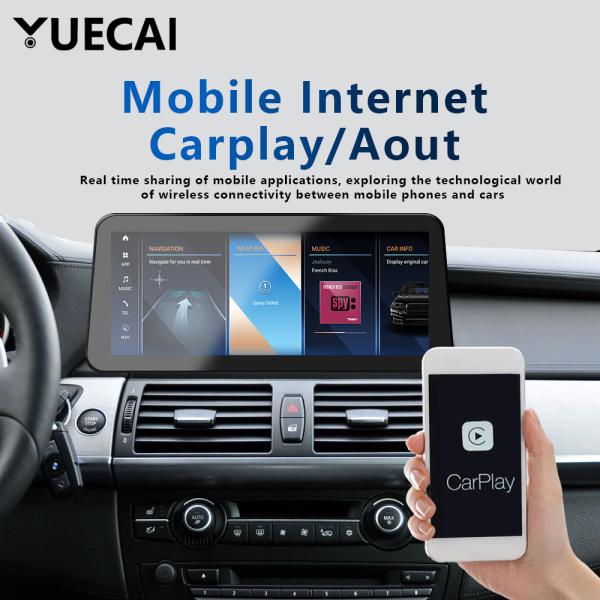 Quality Octa Core BMW Android Head Unit Wireless Android 13 Car Player 1920*720 for sale