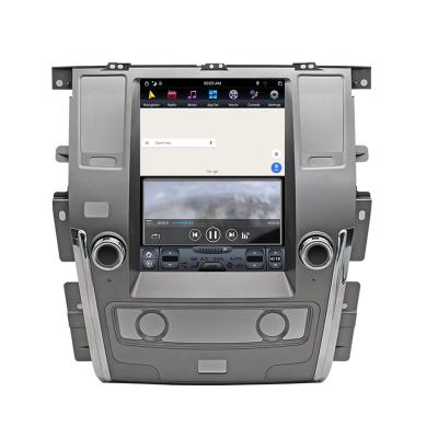 Cina tipo navigazione di 128G Nissan Patrol Sat Nav DSP Tesla dell'automobile a 12 pollici in vendita