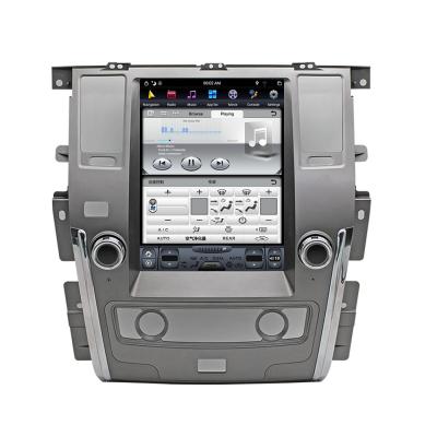 Cina tipo navigazione di 128G Nissan Patrol Sat Nav DSP Tesla dell'automobile a 12 pollici in vendita