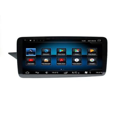 China 12.3inch Mercedes Benz Head Unit Single Din Android 10,0 45V-de Radio van Autogps Te koop