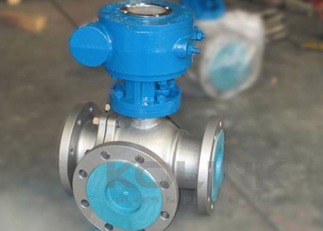 3-way ball valve diagram