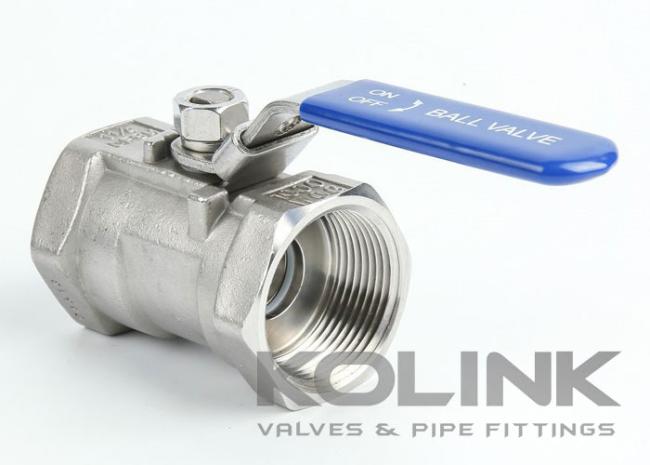 1-piece Stainless Steel Ball Valve