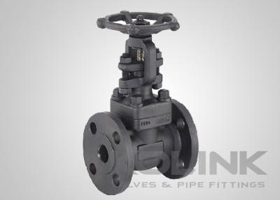 China Valva de porta de aço forjada com extremo integrado de flange A105 F304 F316 F11 F22 à venda
