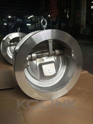China Tilting Disc Wafer Check Valve, Spring-loaded Non-return Valve for sale