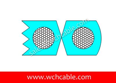 China 300V UL Power Cord Cable SPT-1 18AWG 2C Tinned Conductors OD2.70x5.40mm PVC Black for sale
