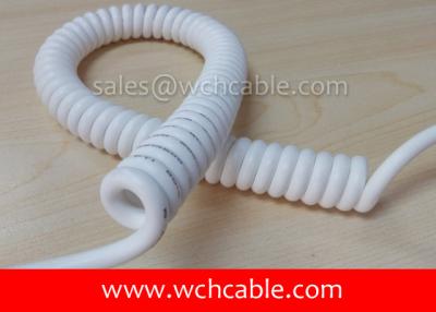 China UL20353 Oil Resistant Crane Control Spiral Cable for sale
