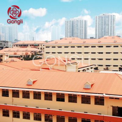 China folhas telhando onduladas plásticas do upvc tejas do pvc da folha do telhado do upvc de 3 camadas à venda